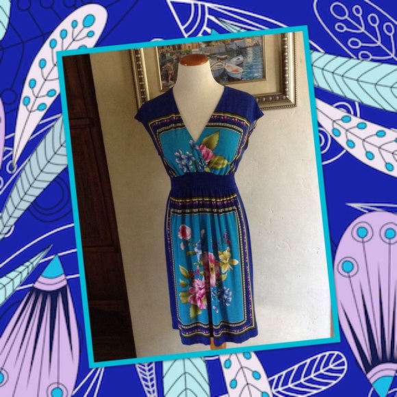 Enfocus Studio | Dresses | En Focus Studio Artful Print Dress | Poshmark